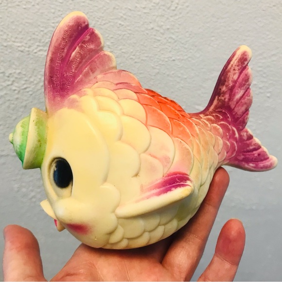 Accents | Vintage Mcm Fish Baby Rattle Toy | Poshmark
